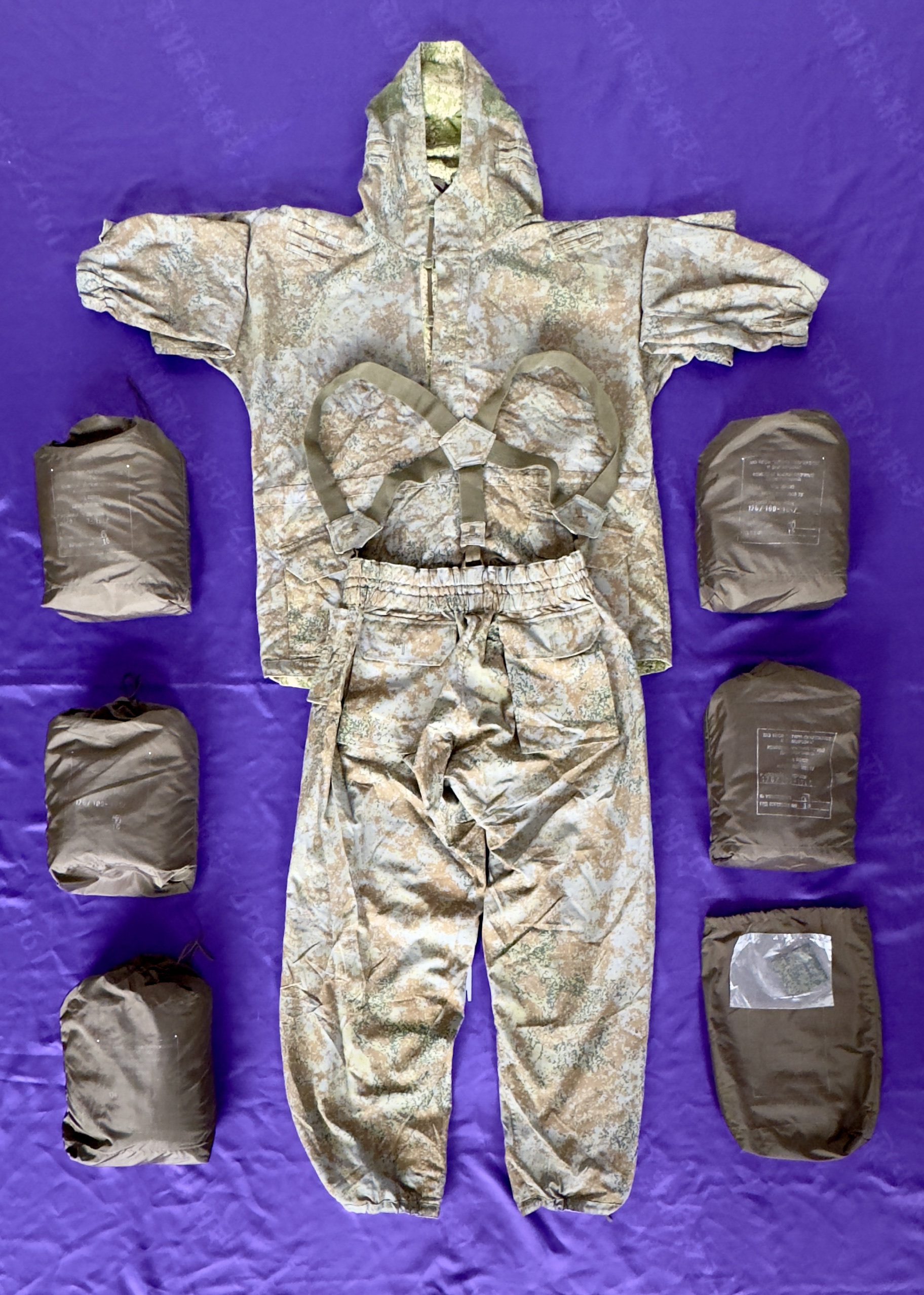 A must buy for 25 years! russian public issue camouflage coveralls ...