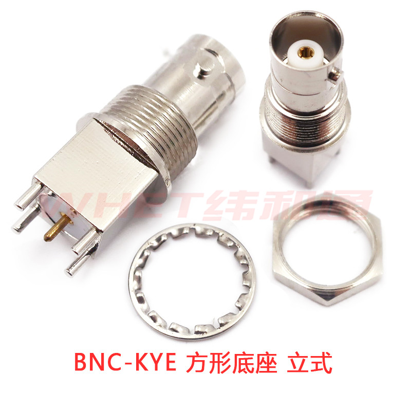 [USD 4.69] BNC BNC BNC-KWE Q9 mother head 50KY oscilloscope socket BNC joint video monitoring ...