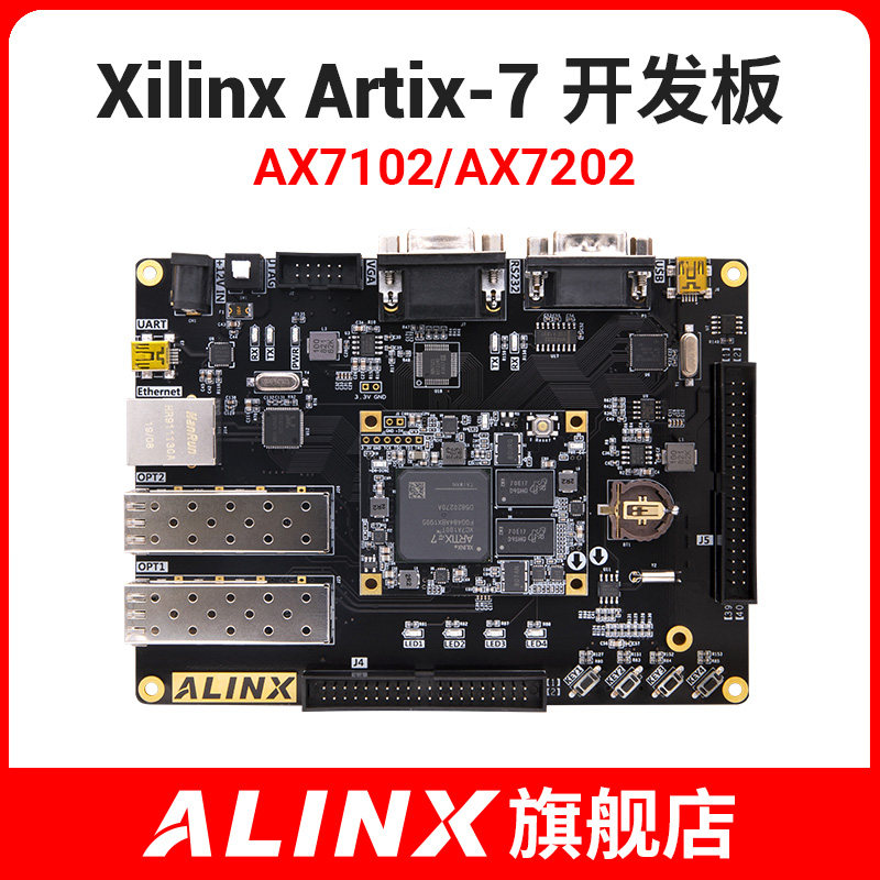 ALINX AX7102开发板深度测评！XILINX A7 FPGA黑金核心板Artix-7 100T，嵌入式工程师的“梦中情板”？🔥_开发板 ...