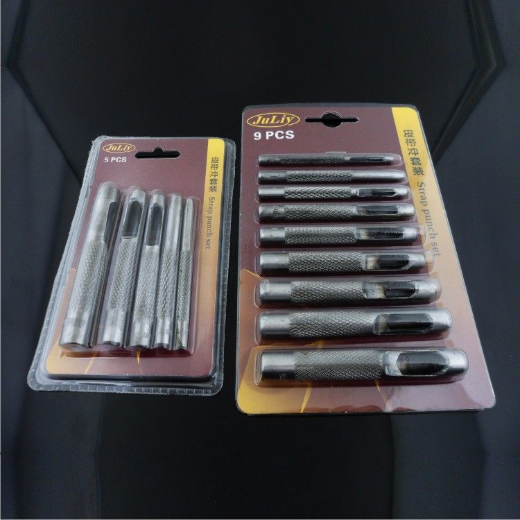 [USD 9.11] Julie belt punch set rubber perforator perforator leather ...