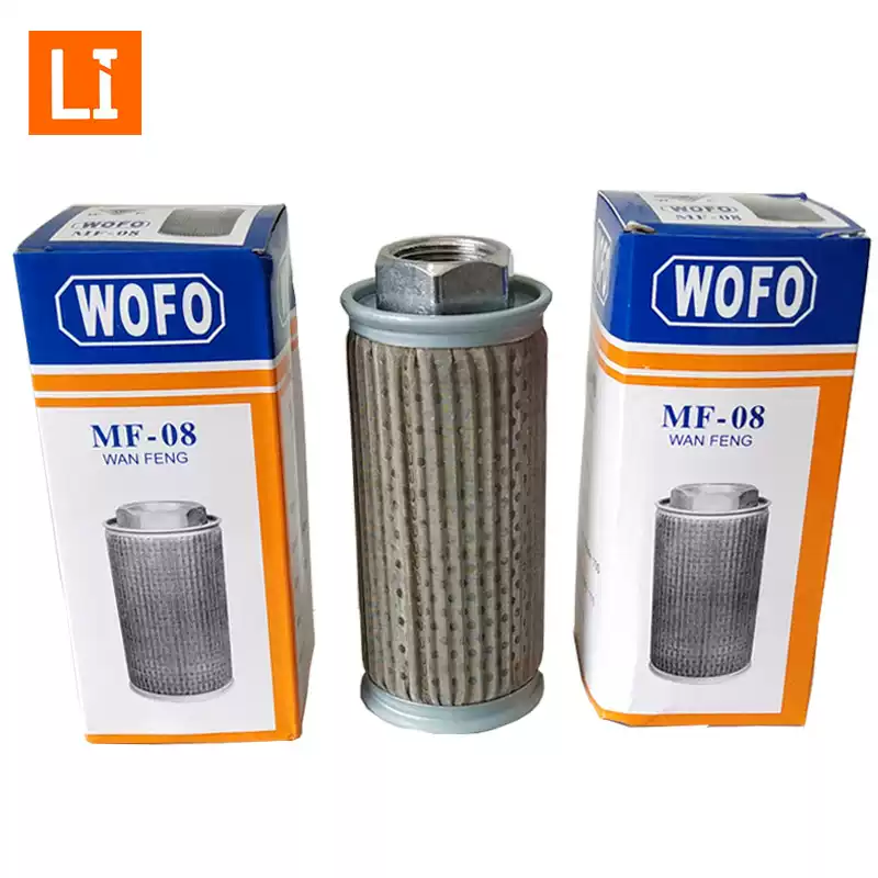 WOFO液压滤油网MF-04 MF-06 MF-08 MF-10 MF-12 MF-16 20过滤滤芯