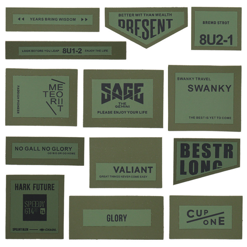 Dark green patches, how can fashionfashionable brand patches save your ...