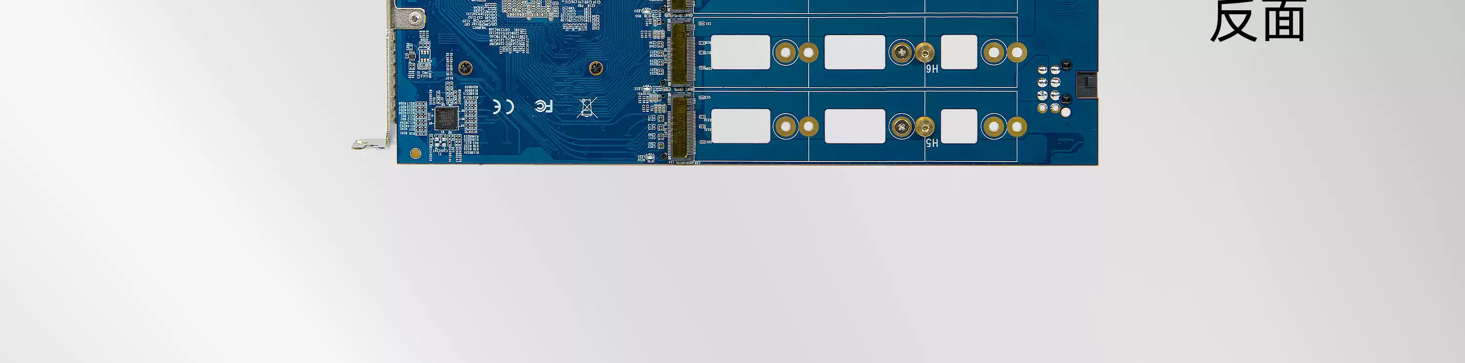 PEX88048擴充卡/PCIe4.0/M.2/Nvme/硬碟免主板拆分/8盤位