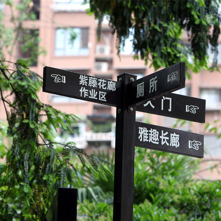 [USD 121.79] Scenic signage guide sign points to guide the flow ...