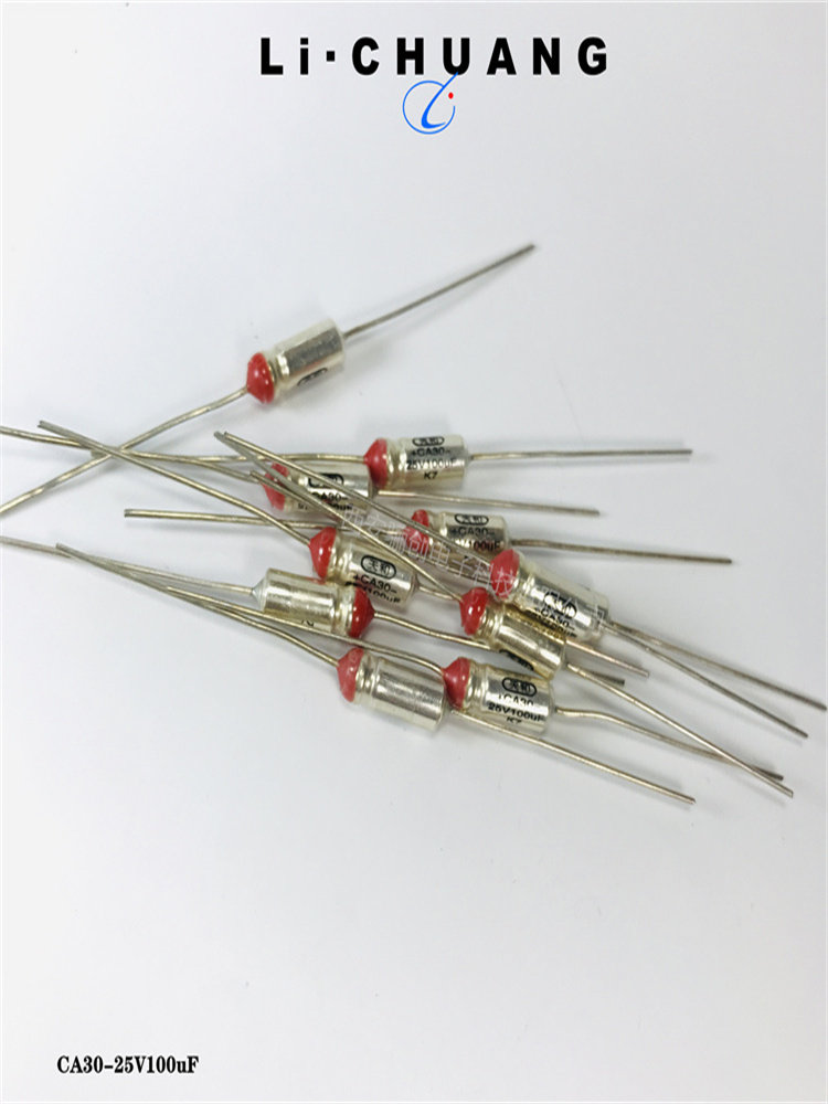 国货之光！CA30系列全密封电容CA30-25V-100UF-M，金属外壳太顶了🔥_电容器_淘宝数码网