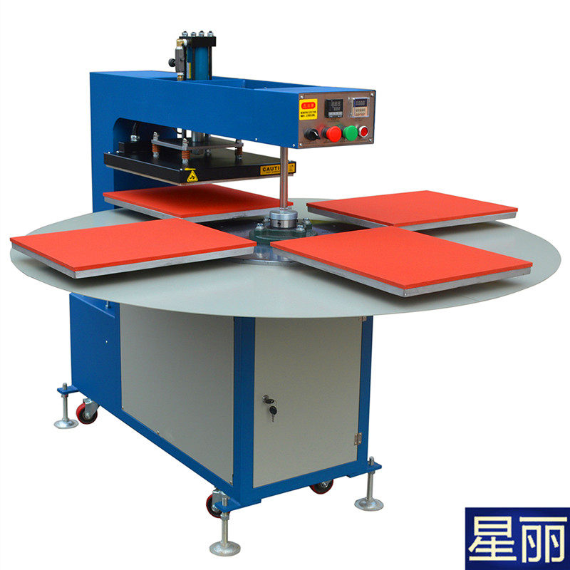 液压烫画四公位旋转压烫机，服装印号机怎么选？🔥深度解析-烫金机/压烫机-淘宝好物网