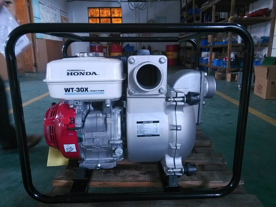 WT30X汽油污泥泵 泥漿泵 3寸高揚程高壓淤泥泵移動式汽油機排污泵