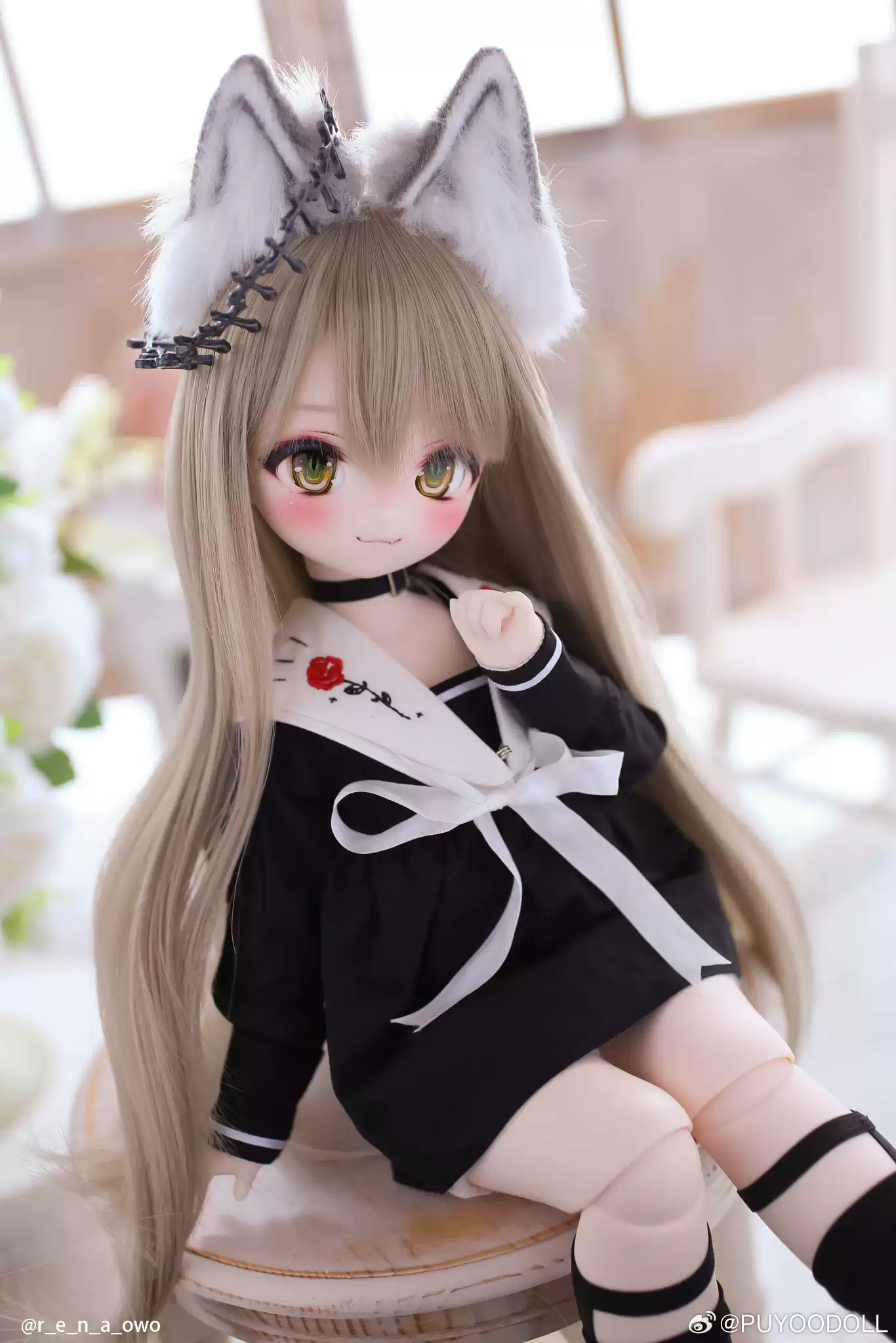 PUYOODOLL正版 KUMAKO kiki BJD娃娃 四分單頭預售高品質