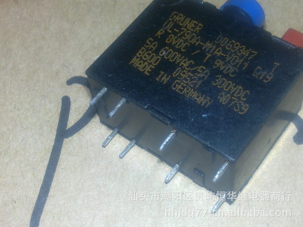 GRUNER relay UL-790A-M1A-V011 019 R8VDC T9VDC negotiable