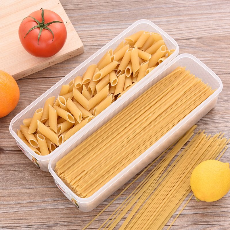 [USD 14.83] imported japanese household noodle storage box hanging ...