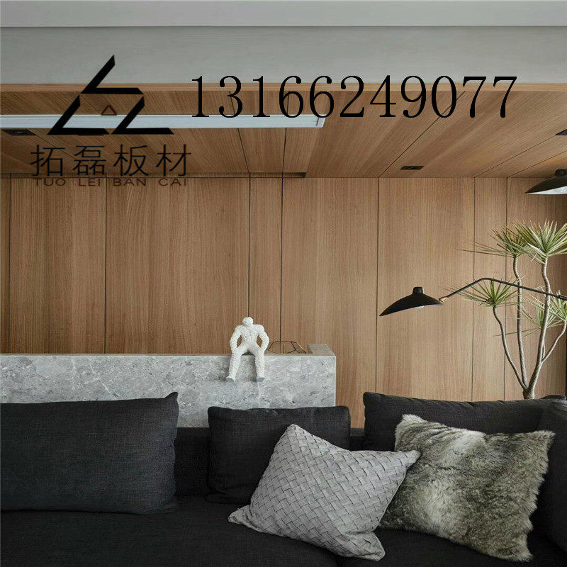 Paint-free oak Keding KD board UV coating decorative panel wood veneer ...