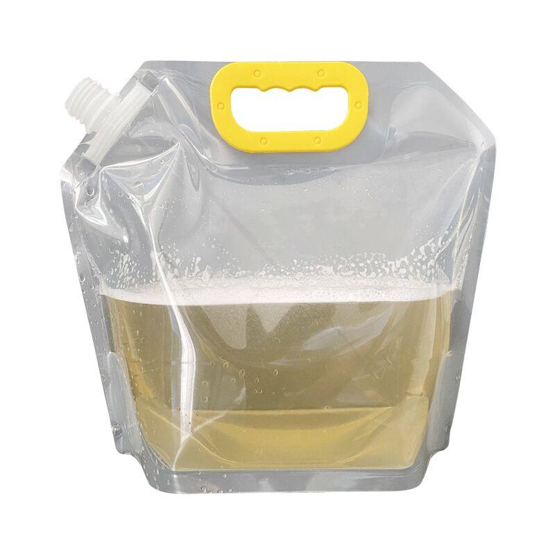 Beer bag Tsingtao beer handbag fresh draft beer take-out packaging bag ...