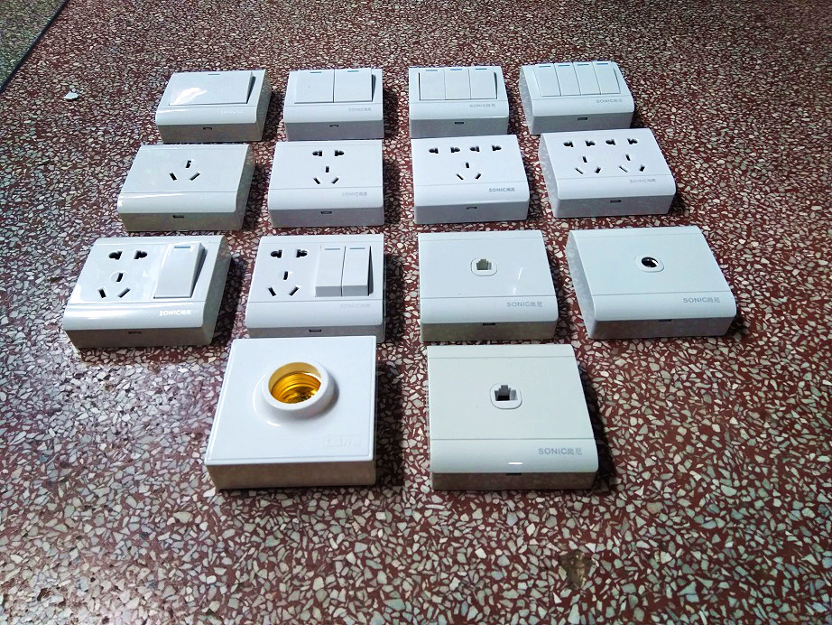 Shanni switch socket socket panel Open-mounted switch socket