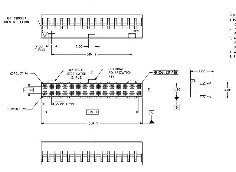 51110-2050 511102050MOLEX原厂2.00mm Milli-Grid 双排2*5P黑色-阿里巴巴