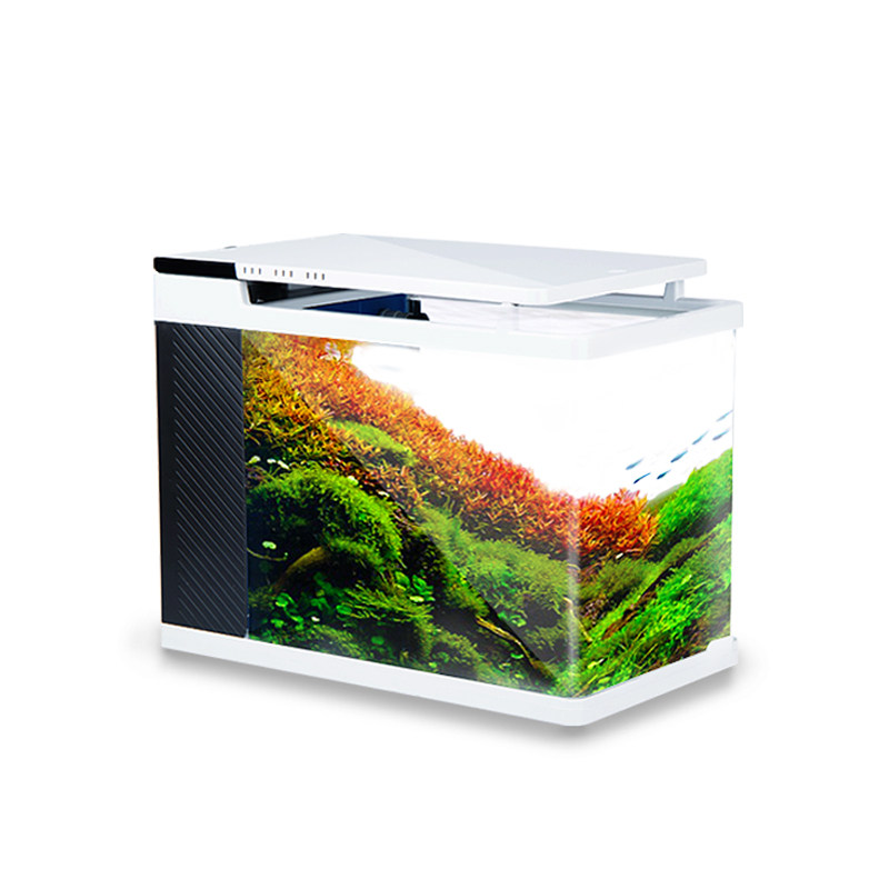 [USD 194.01] Fish tank aquarium glass fish tank mini aquarium small ...