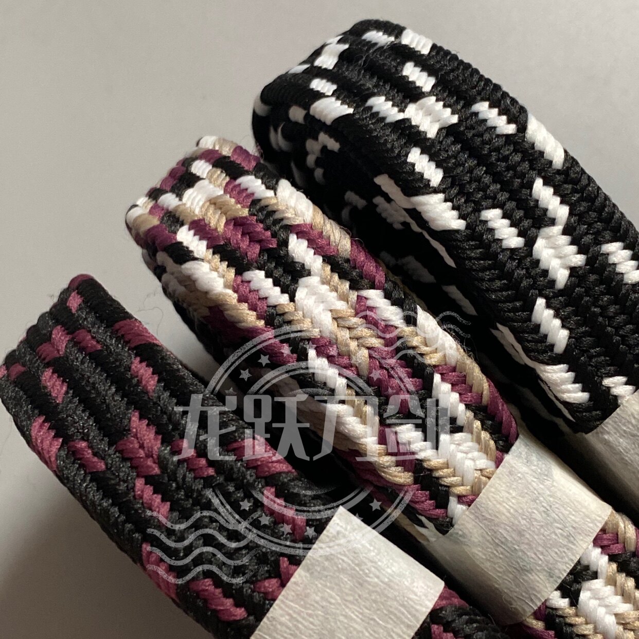 Among the rope accessories and scabbard decorations of the sword, what ...