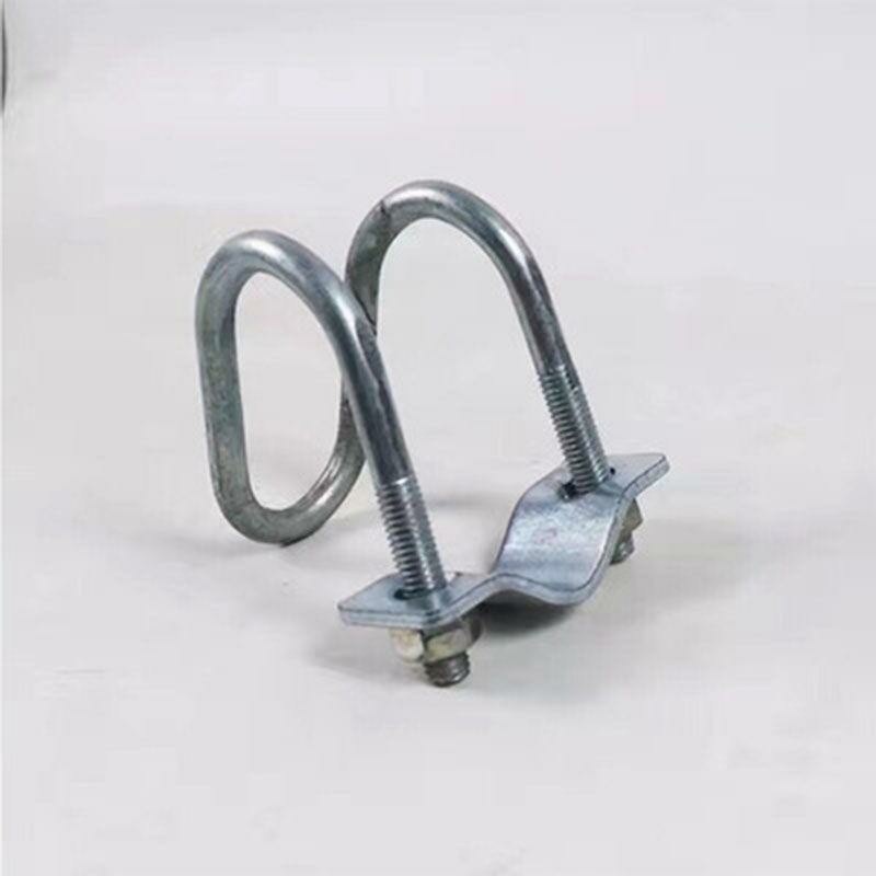 Galvanized Cross U type buckle fixing steel tube Cawl fastener ...