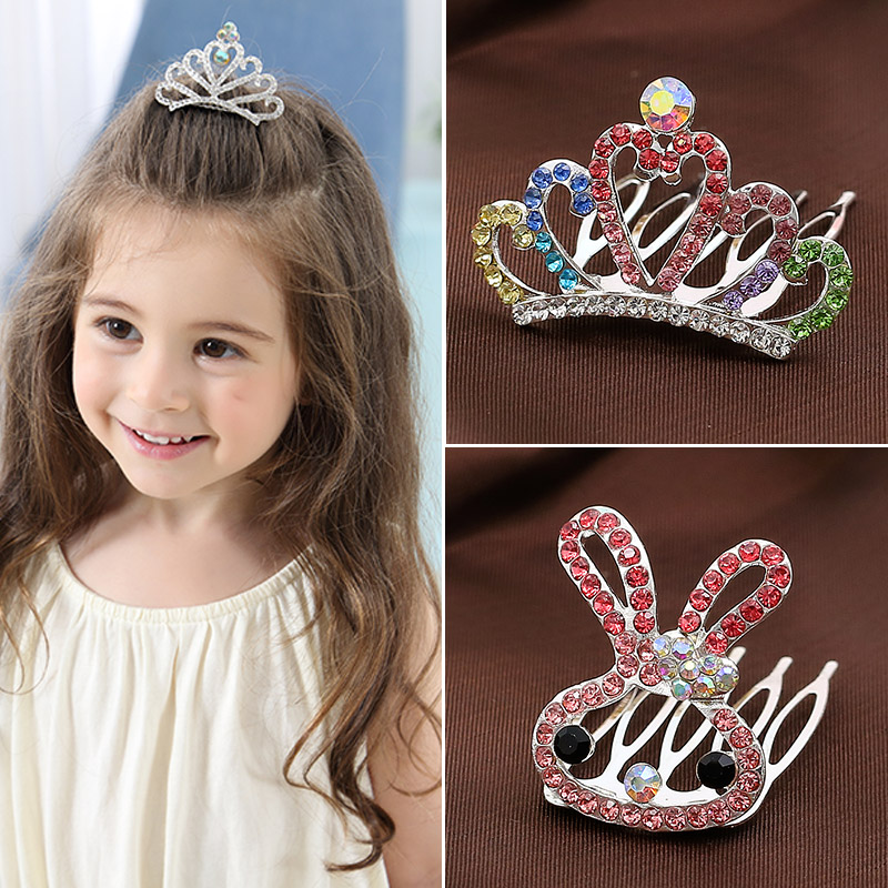Korean children s headgear cute girl crown princess hair accessories little girl hairpin crystal crown hairpin baby China Purchaser Buy China shop at Wholesale Price By Online English Taobao Agent