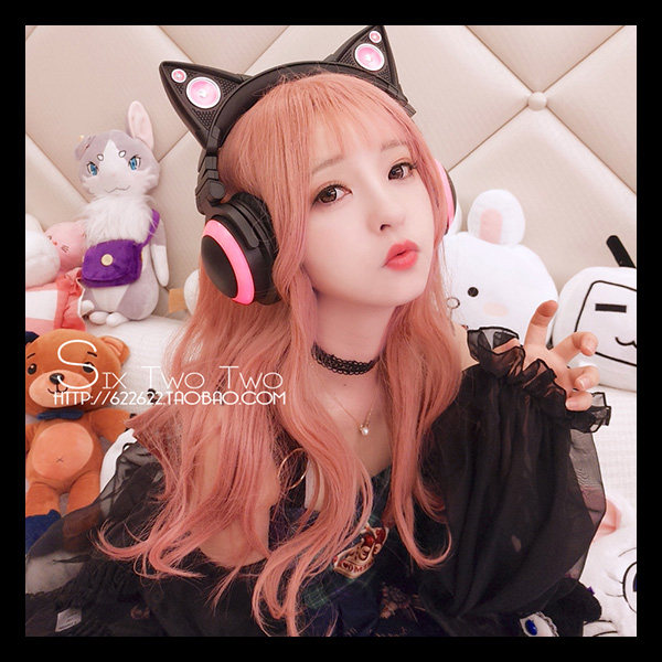 SIXTUTU) Air BANGS Japanese GIRL HEART PINK BUBBLE SUGAR Micro Roll ...