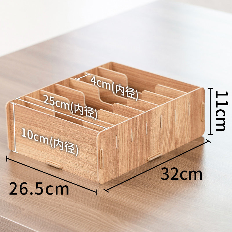 [USD 21.31] Voucher Organizer Box Invoice Desktop Large Organizer Shelf ...