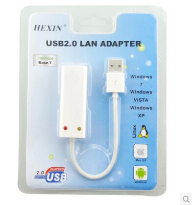 Купить Адаптер USB чип гексин 8152b порт USB2. 0 сетевая карта 100м ...
