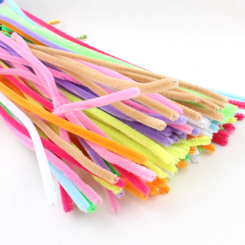 [USD 6.85] Twisted stick Color flash hair furry furry furry wire fetal ...