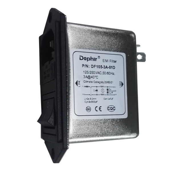 家庭用电安全卫士来啦！DF105-3A-01D电源滤波器，你家也需要一个吗？-电源滤波器-淘宝好物网