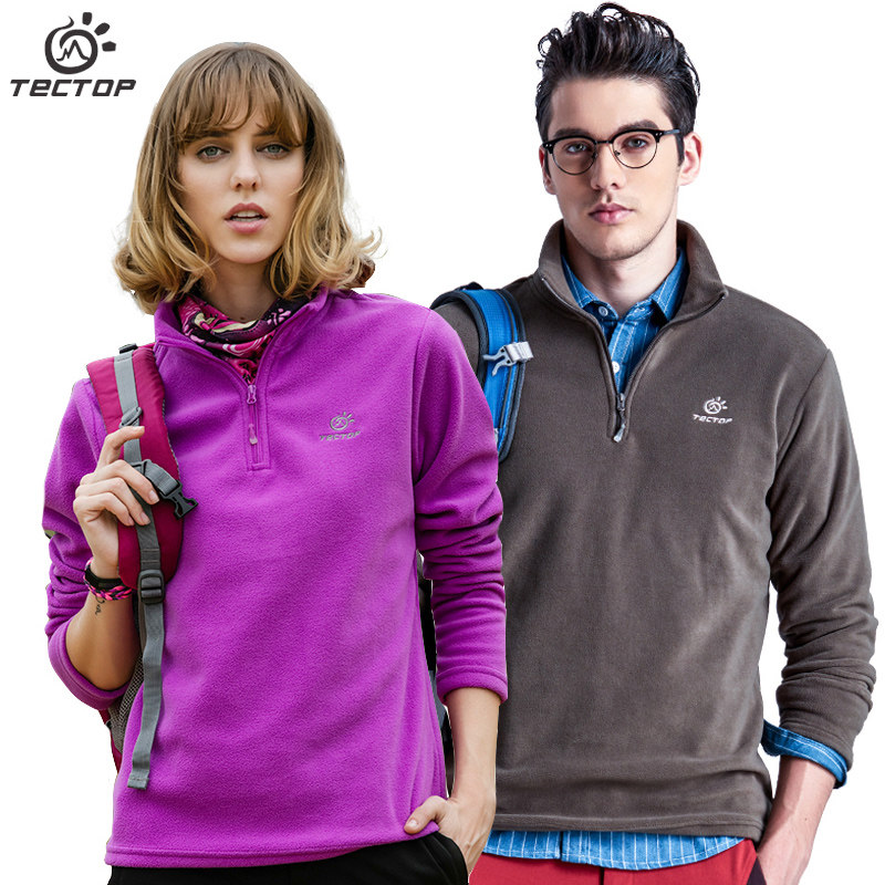 TECTOP Tuo fleece jacket Men's fleece jacket women's outdoor ...