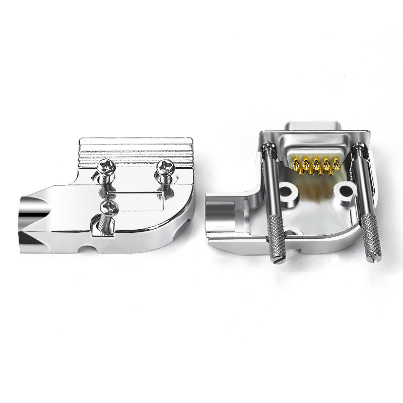 Industrial grade L-type DB9 female DB15 male 9-pin 15-pin connector ...