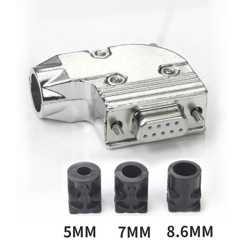 Industrial-grade L-type DB9 female DB15 male 9-pin 15-pin connector ...