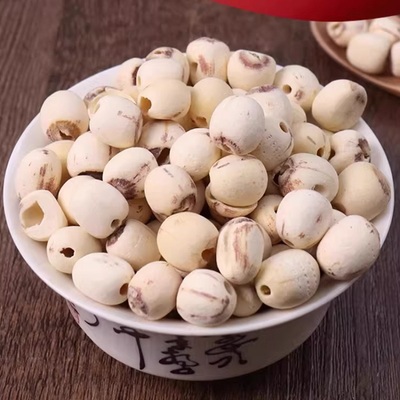 莲子干新货无硫熏去芯500g净重