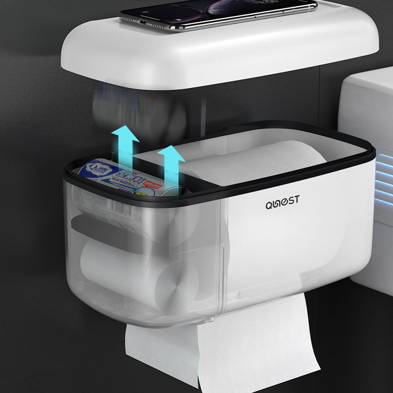 [USD 20.90] Toilet tissue box free of puncture waterproof tissue holder ...