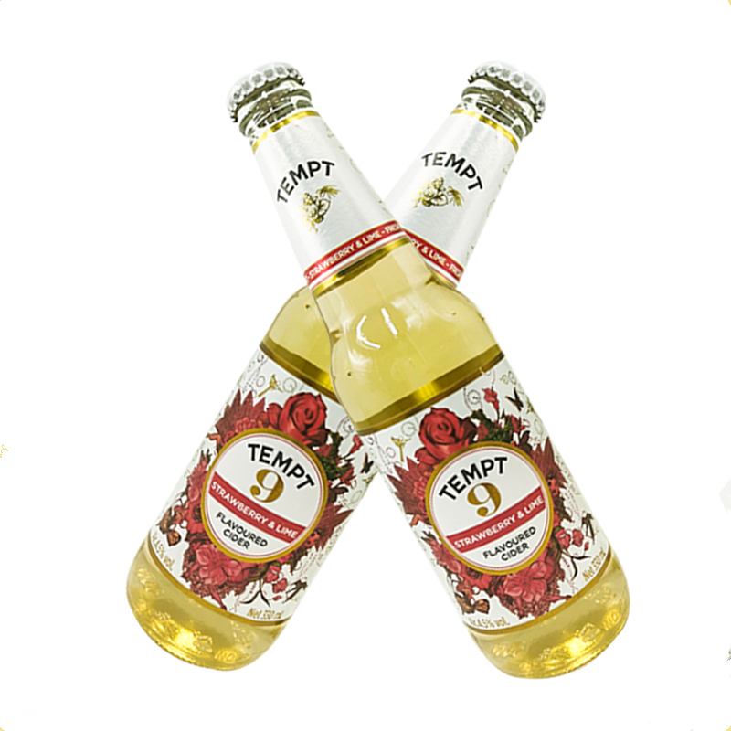 无敌了！丹麦原装进口TEMPT Cider诱惑9号草莓酸橙味，江浙沪包邮，喝出初恋滋味！😍--淘宝好物网