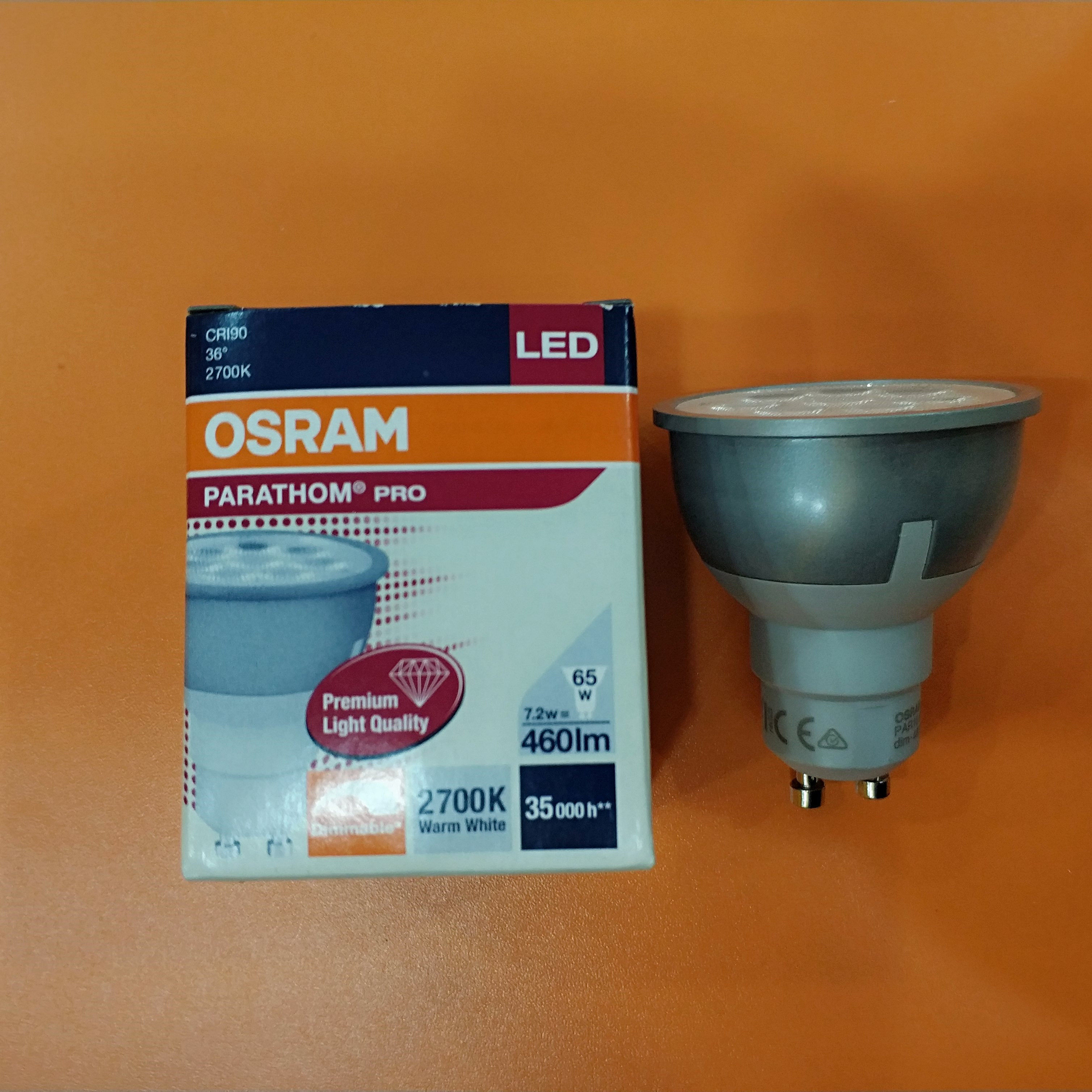 [USD 8.58] Osram Osram GU10 Beam Bulb led 45W 55W 75W Warm Light ...