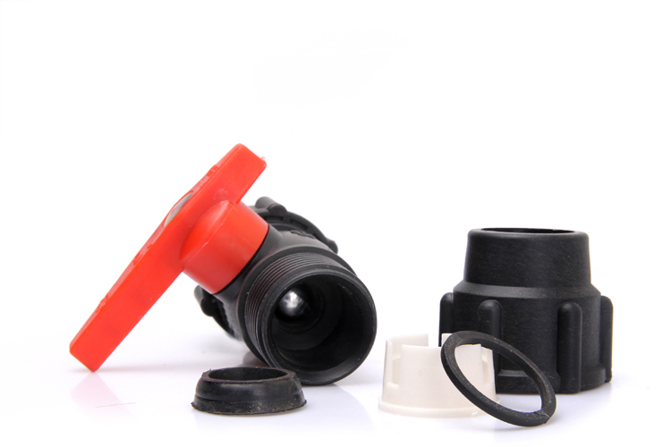 PE quick connector ball valve PE valve ball valve 20 4 points 25 6 points accessories pipe ...