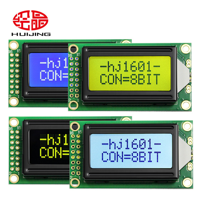 Painting Crystal HJ0802-10-16 8X2 Character LCD LCD LCM LCD COB display module