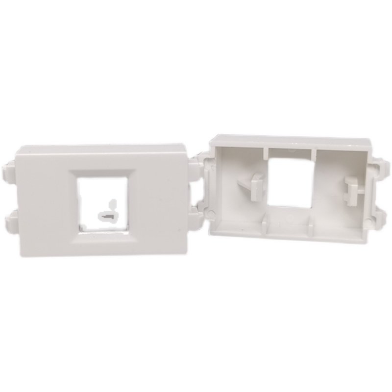 [USD 4.12] 128 Ampu-type network telephone module bracket panel ...
