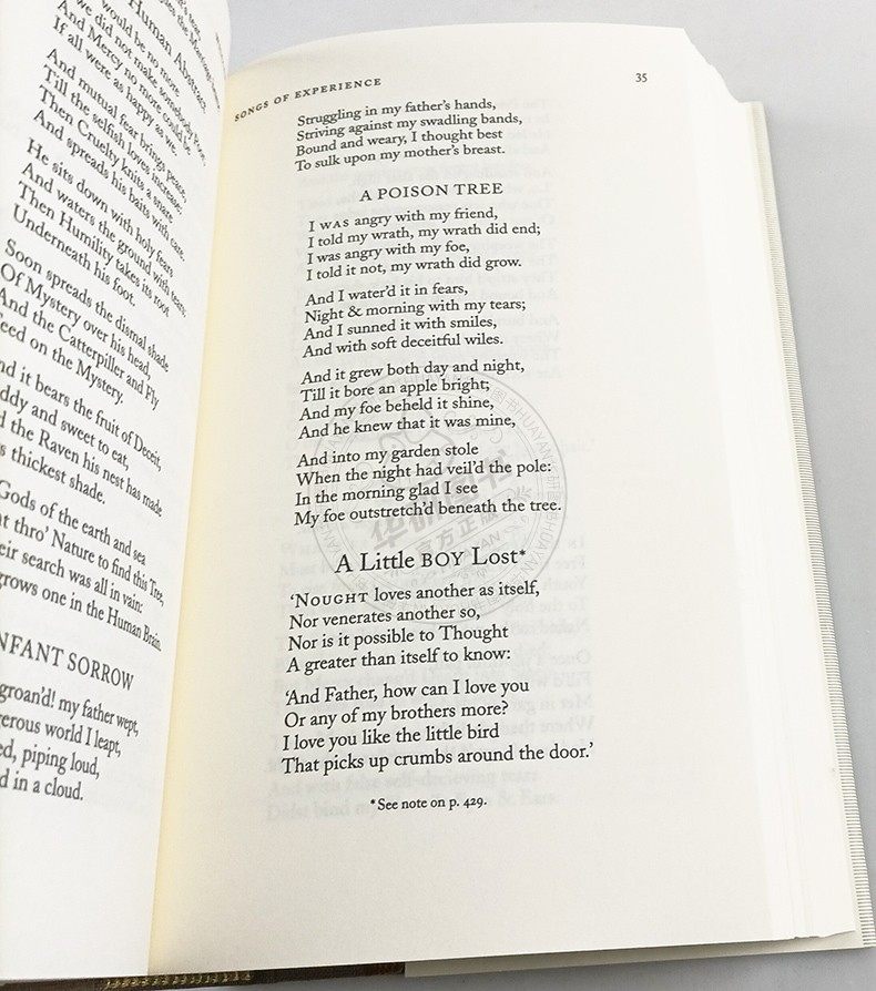 威廉·布莱克《Poems and Prophecies》精装版，英文原版的魅力何在？-文学类原版书-淘宝好物网