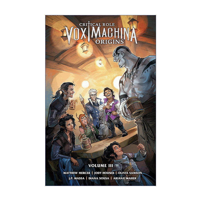 英文原版 Critical Role Vox Machina Origins Volume III 關鍵角色 機械聲起源 卷三 Dark ...