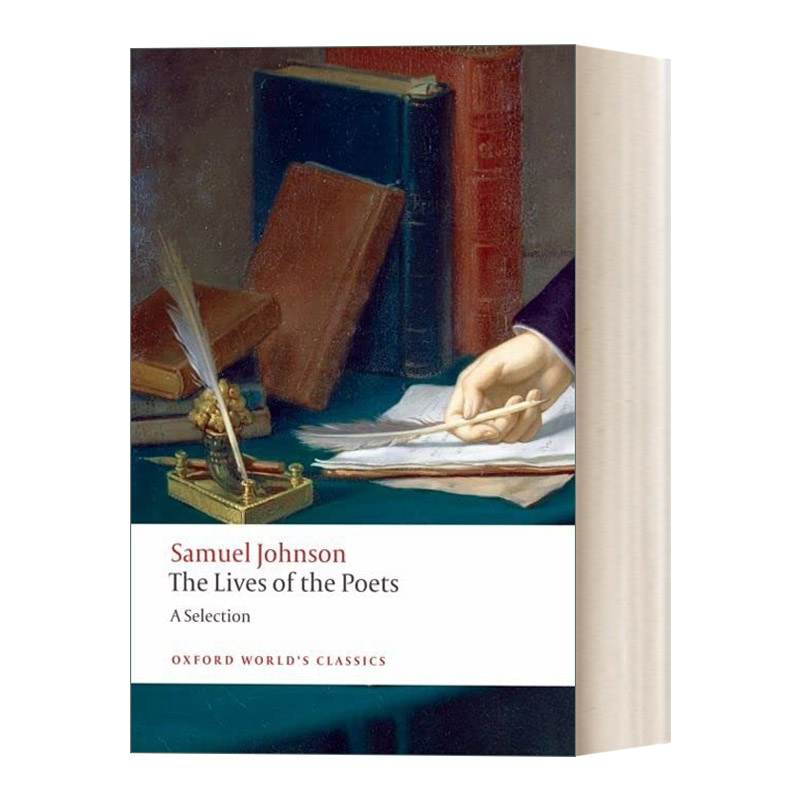 英文原版 The Lives of the Poets A Selection 塞缪尔·约翰逊 诗人传 牛津世界经典系列 英文版 进口英语原版书籍