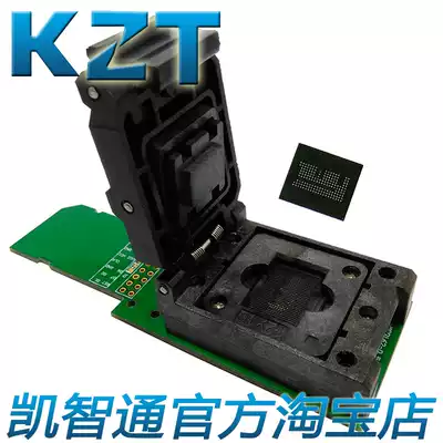 eMCP162 186 turn SD test block BGA162 burner eMMC socket