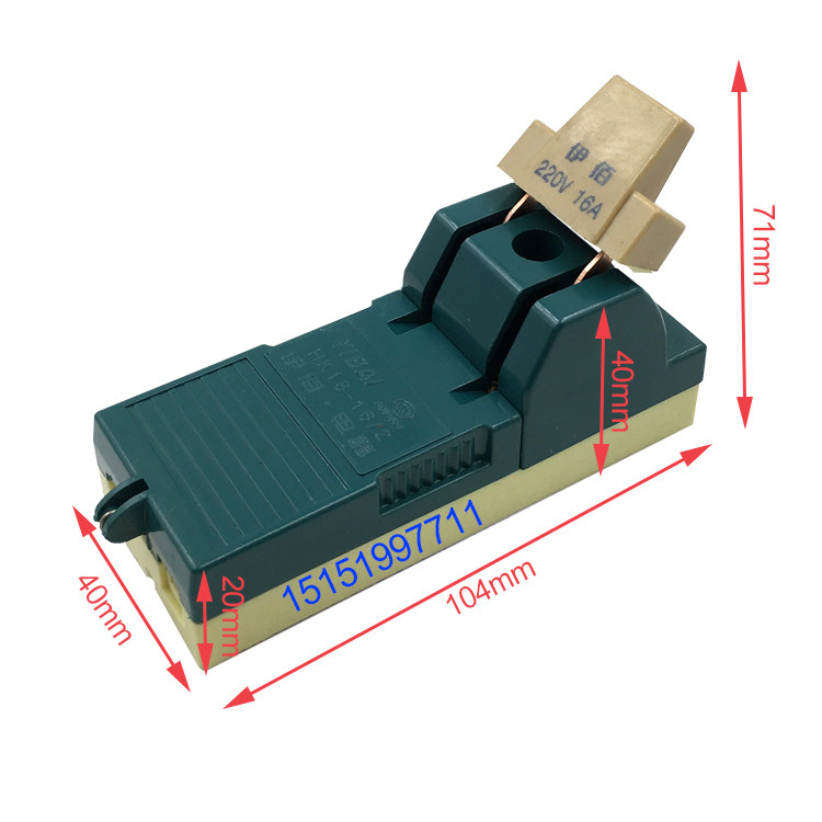 [USD 6.58] Two-phase 16A single-phase household small power switch ...