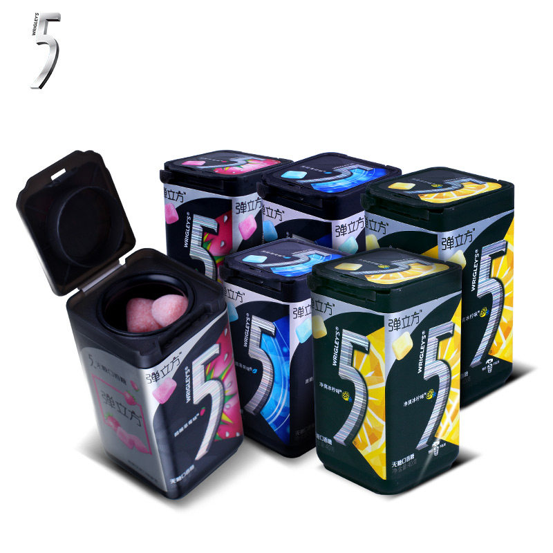 [USD 12.74] Arrow 5 Five Green Arrows Cube-Free Mint Flavored Gum Fresh ...