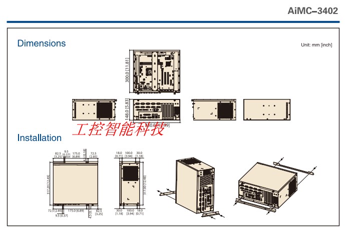 研华微型工控机 AIMC-3402 可上i7/i5/i3 CPU 10COM, 8 USB，4PCI[品牌 价格 图片 报价]-易卖工控网
