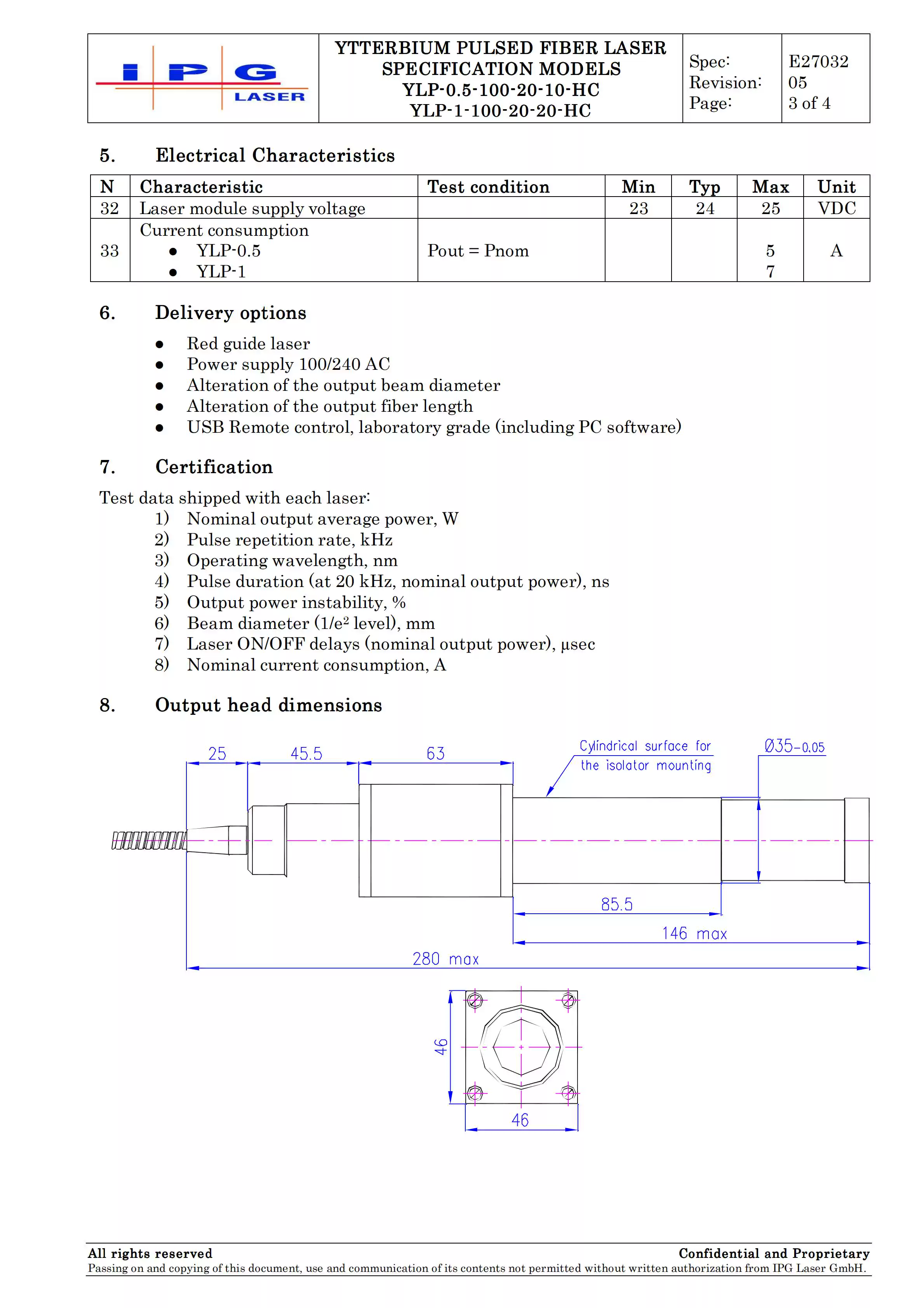 IPG光纤激光器 20W 30W YLP-1-100-20-20系列德国激光器 定金
