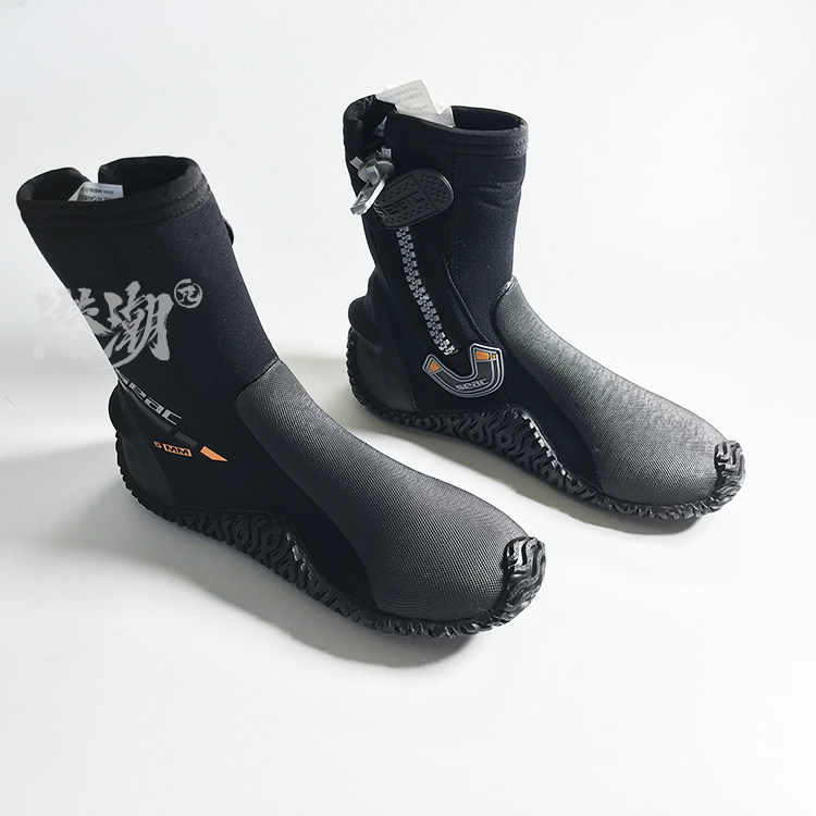 SEAC BASIC HD BOOTS 5MM：户外潜水鞋新宠儿，防水耐磨，让你畅游无阻！-潜水靴-淘宝好物网