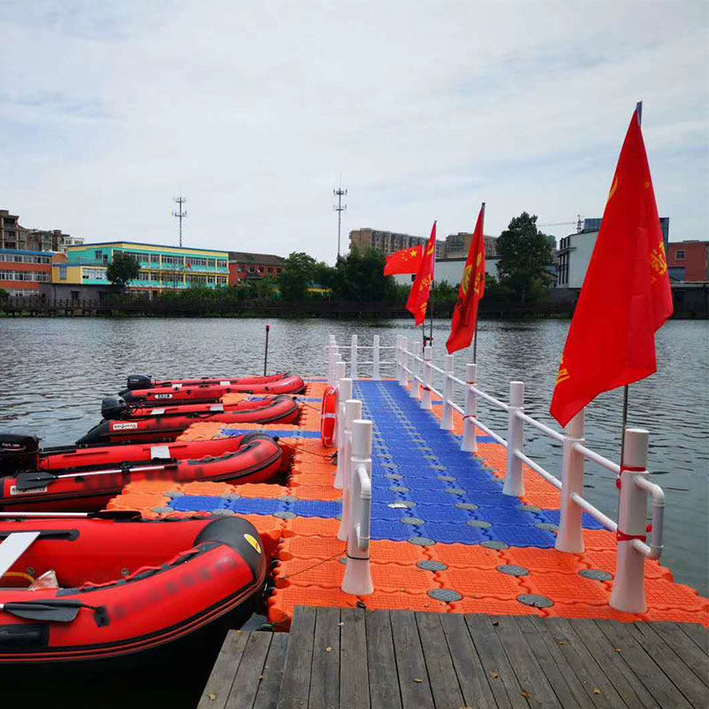 [USD 30.45] Water platform Plastic float bucket floating pier floating ...