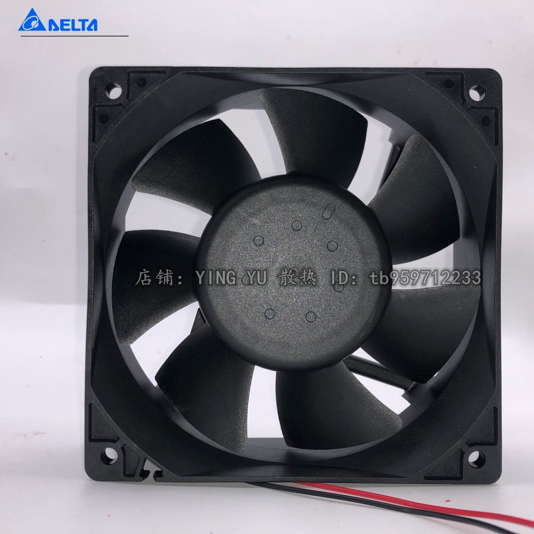 台达 AFC1212DE/AFB1212SHE 12038 12V 1.6A 12CM 温控pwm 风扇-阿里巴巴