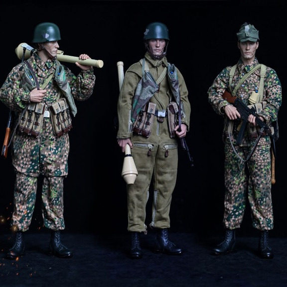 In stock ujindou 1/6 soldier ud9043: german 600th paratrooper battalion ...