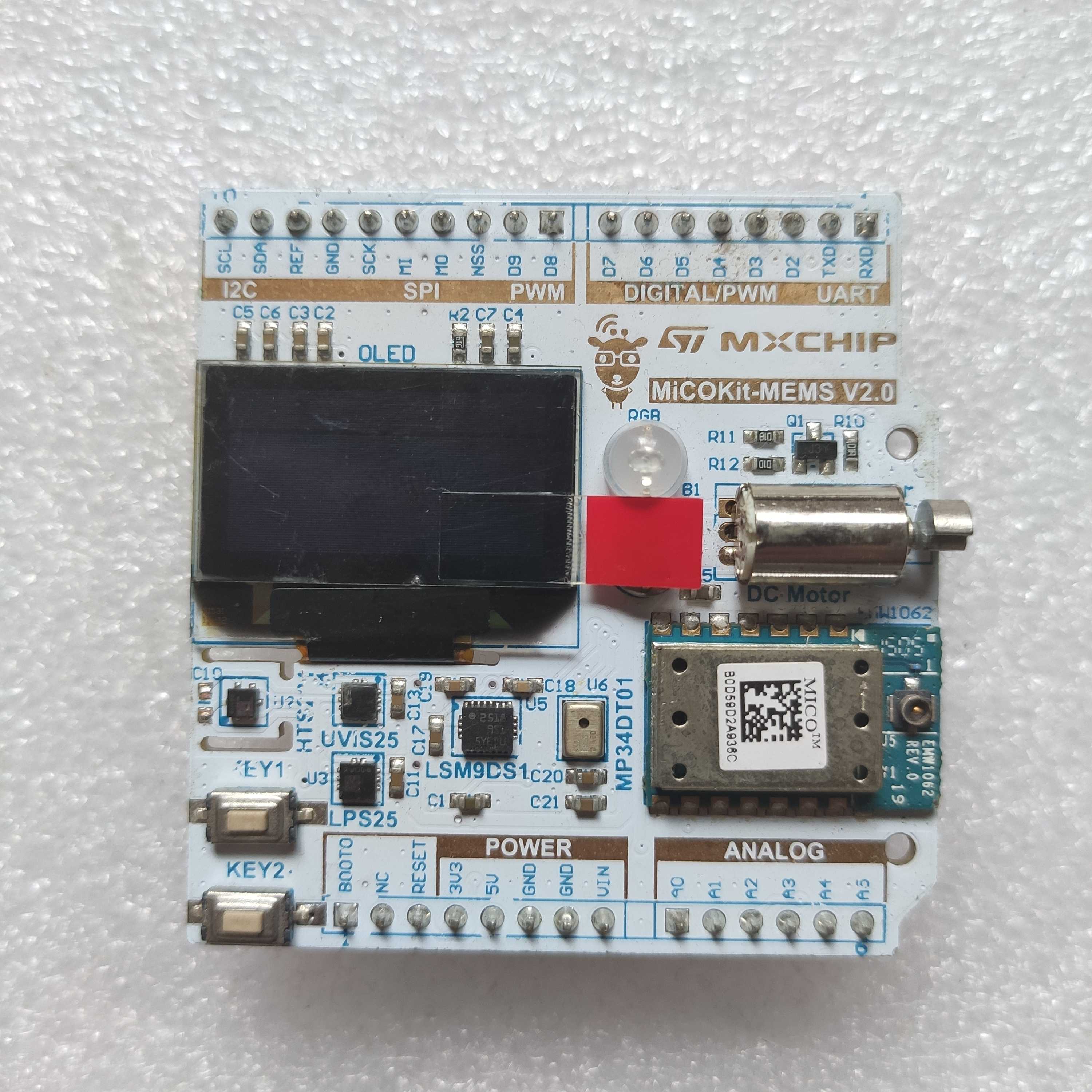 MXCHIP MiCOKit-MEMS V2.0 開發板 ST/意法 IoT 無線WiFi LSM9DS1-Taobao